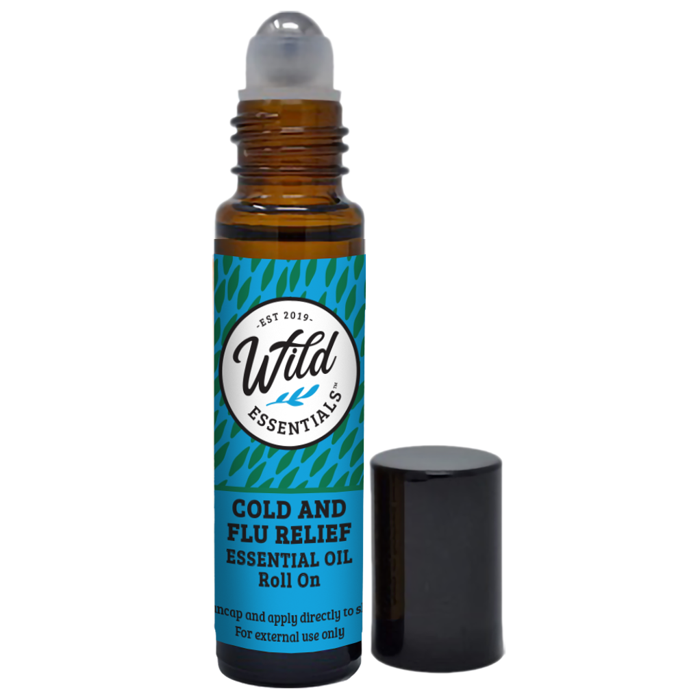 Cold and Flu Relief Roll On - 10ml — Wild Essentials LLC.