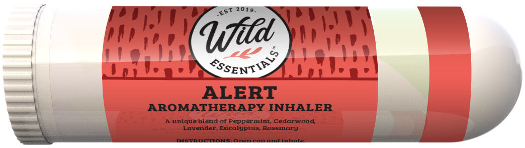 Aromatherapy Inhalers ALERT (AWAKE FORMULA) — Wild Essentials LLC.
